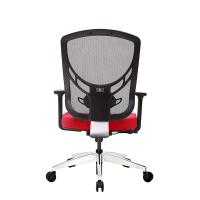 China Black Wintex Mesh Computer Task Chairs Red Upholstery Foam Seating 3D Adjustable Arms for sale