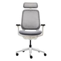 China Upholstery Mid Back Mesh Ergonomic Computer Chair 4D Paddle Shift for sale