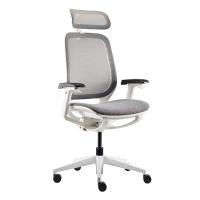 China Upholstery Mid Back Mesh Ergonomic Computer Chair 4D Paddle Shift for sale
