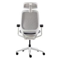 China Upholstery Mid Back Mesh Ergonomic Computer Chair 4D Paddle Shift for sale