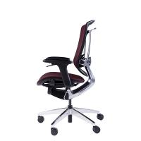 China Marrit Red Swivel Chairs with Aluminum High Quality Ergonomic Office Chair for sale