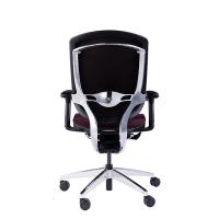 China Marrit Red Swivel Chairs with Aluminum High Quality Ergonomic Office Chair for sale