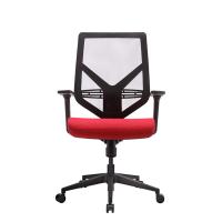 China 360 Degree Swivel Ergo Desk Chair 55mm PA Castors Staff Office Chair for sale