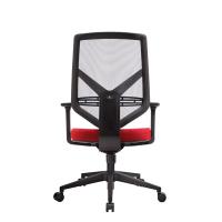 China 360 Degree Swivel Ergo Desk Chair 55mm PA Castors Staff Office Chair for sale