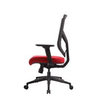 China 360 Degree Swivel Ergo Desk Chair 55mm PA Castors Staff Office Chair for sale
