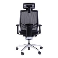 China Black PA High Back Swivel Chairs Home Office Ergonomic Revolving Chair Gaming Seating High Back Swivel Chairs for sale