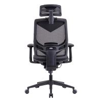 China Dynamic Lumbar Support Headrest Seat Adjustable Full Mesh Gaming Chairs for sale
