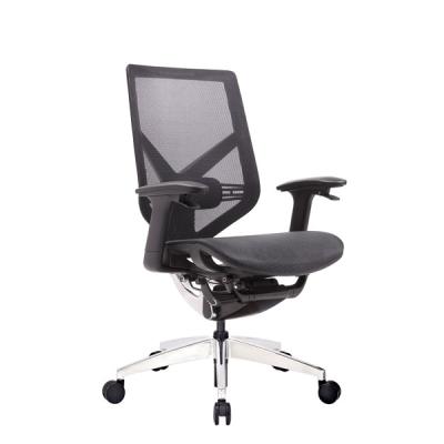 China Black PA Plastic Executive Swivel Chair Backrest Height adjustable Seating for sale