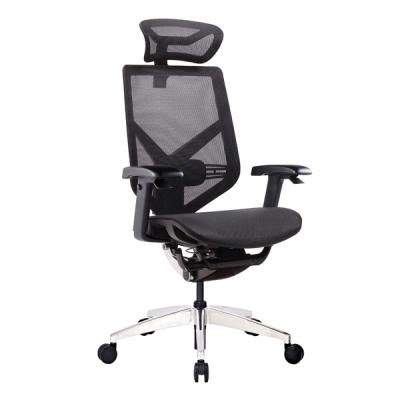 China BIFMA Mesh Ergonomic Executive Chair 3D Headrest Staff Office Chair for sale
