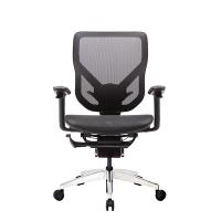 China Foam Lumbar Support Online Office Chairs With 65mm PU Castors for sale