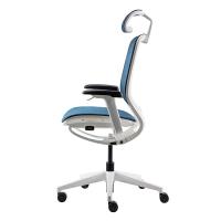 China White PA Frame Ergonomic Office Chair Wintex Mesh Swivel Chair Back Support for sale