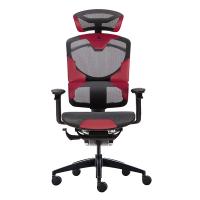 China Black Red 4D Armrest Wintex Mesh Gaming Chairs 340mm Nylon Base for sale