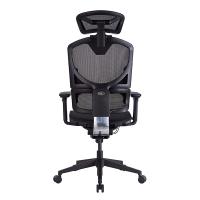China Plastic Frame Silver PU Design Breathable Computer Mesh Gaming Chairs for sale