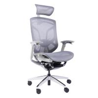China High Back Polished Aluminum Ergonomic Mesh Executive Chair Sync Sliding Swivel Office Chair for sale