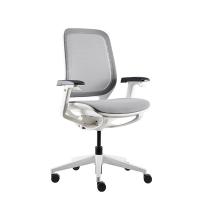 China White NEOSEAT High Back Executive Chair With Headrest 350mm Nylon Base for sale
