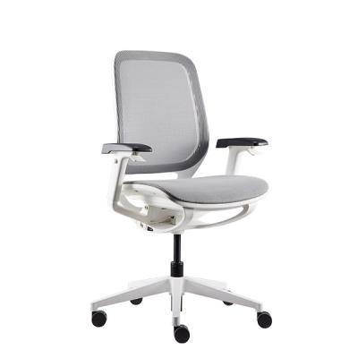 China White NEOSEAT High Back Executive Chair With Headrest 350mm Nylon Base for sale