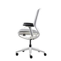 China White NEOSEAT High Back Executive Chair With Headrest 350mm Nylon Base for sale