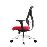 China Fabric Upholstery Office Chair Adjustable Backrest Mesh Computer Task Chairs for sale