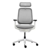 China Grey Comfortable ARS System Mesh Office Chairs 4D Paddle Shift for sale