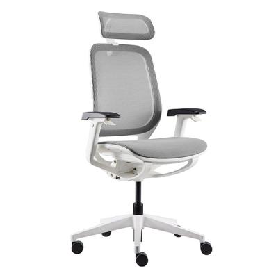 China Grey Comfortable ARS System Mesh Office Chairs 4D Paddle Shift for sale