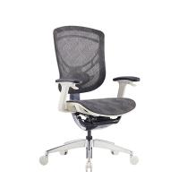 China Grey Ergo Swivel Chair Paddle Shift Wire Control mesh Office Seating Ergo Office Chair for sale