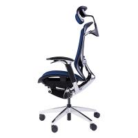 China Blue Mesh Smile Face Stable Base Class 4 Gas Lift Ergonomic Executive Chair for sale
