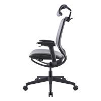 China Integrated Mechanism Ergo Office Chair With Hanger Black Swivel Office Chairs for sale
