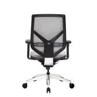 China Back Height Adjustable Staff Office Chair Ultra Thin Backrest Computer Task Chairs for sale