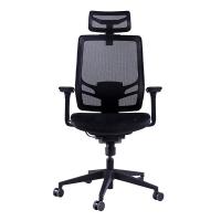 China inFlex Staff Task Chair High Back Chair with Headrest Desk Chair Mesh Office Chairs for sale