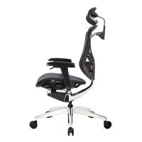 China IVINO Polished Aluminum Chair Multi-function Ergonomic Mesh Back Office Chair for sale