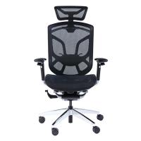 China RoHS Certificated High Back Swivel Office Chairs 15 Lock Positions With Armrest for sale