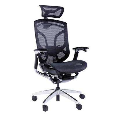 China RoHS Certificated High Back Swivel Office Chairs 15 Lock Positions With Armrest for sale