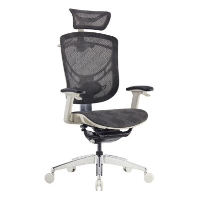 China High Back Executive Chair 3D Paddle Control Swivel Chair With Hanger Ergonomic Office Chair for sale