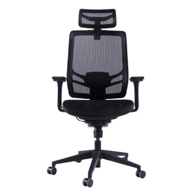 China Wintex Black Mesh High Back Tilt Functional 4D Arm Ergonomic Executive Chair for sale