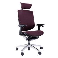 China WFH Chair With 4D Armrests Adjustable Lumbar Support Headrest Swivel Executive Swivel Office Chair for sale