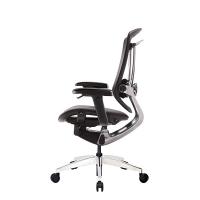 China Adjustable Headrest With 4D Arms Tilt Function Lumbar Support And PU Wheels Swivel Office Chairs for sale