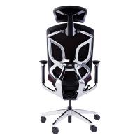 China High Back Supporting Manager Chair Maroon Mesh Elastic Office Furniture Seating for sale