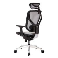 China Vida Lumbar Support Chair With Headrest 24 Hours High Back Computer Task Chairs for sale