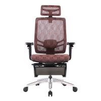 China Swivel Chairs With Footrest Leg Rest Comfortable Mesh Ergonomic Office Chair for sale
