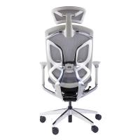 China Dvary Chromed Butterfly Ergonomic Mesh Office Chair Sync Sliding Swivel Seating Chair for sale