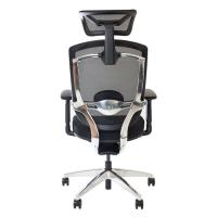 China Upholstery Foam Seat Black Mesh Back Wire Control Ergonomic Swivel Office Chairs for sale