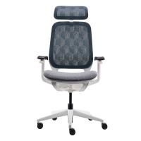 China High Back Adjustable With Wire Control Armrest Home Chair Lumbar Support Computer Chair Ergo Office Chair for sale