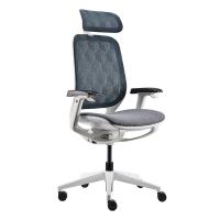 China High Back Adjustable With Wire Control Armrest Home Chair Lumbar Support Computer Chair Ergo Office Chair for sale