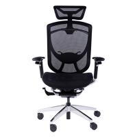 China Mesh Comfortable 3D Headrest Support 360 Degrees Rotating Office Chairs for sale