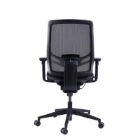 China High Strength Black PA Plastic Middle Cost Flexible Office Task Chairs for sale