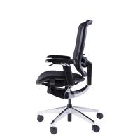 China InFlex BIFMA Black Adjustable Office Seating Ergonomic Office Chair Swivel Manager Chair for sale