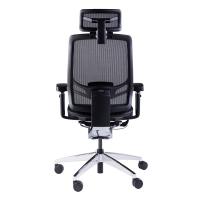 China Polished Height Adjustable Project Office Chairs Mesh Swivel Computer Ergonomic With Lumbar Support for sale