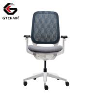 China Executive Home Mesh Office Chairs Lumber Support Swivel 4D Paddle Shift Modern for sale