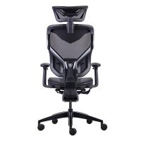 China Korean Wintex Mesh 65mm Black PU Swivel Gaming Chair Wire Control Mechanism for sale