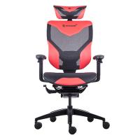 China GT - 350 Certified PU Mesh Swivel Gaming Chair Cool Vida High Back Seating Red for sale